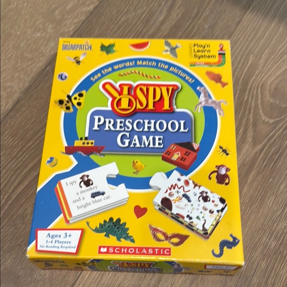 Scholastic | Toys | Scholastic I Spy Preschool Puzzle Matching Game ...